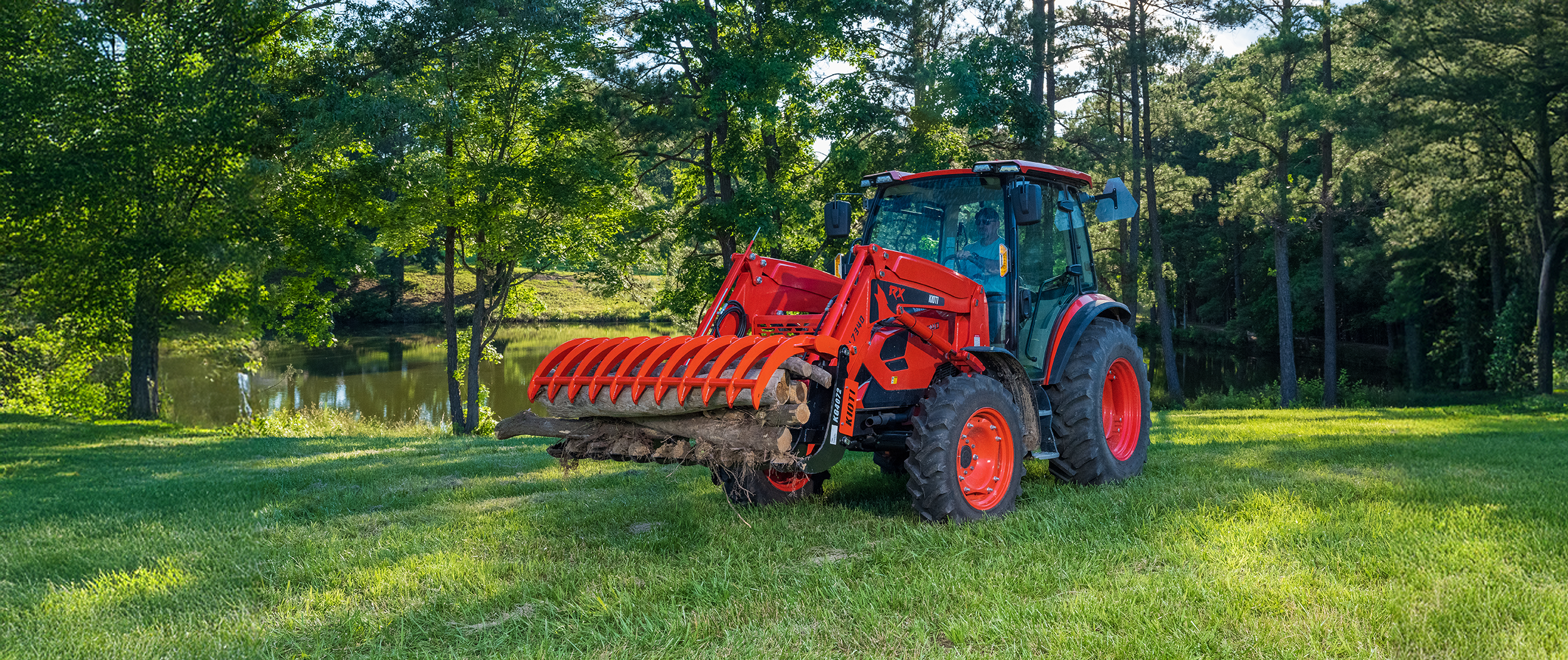 KIOTI RX7340PC Utility Tractor | The Best Tractors for Unmatched…