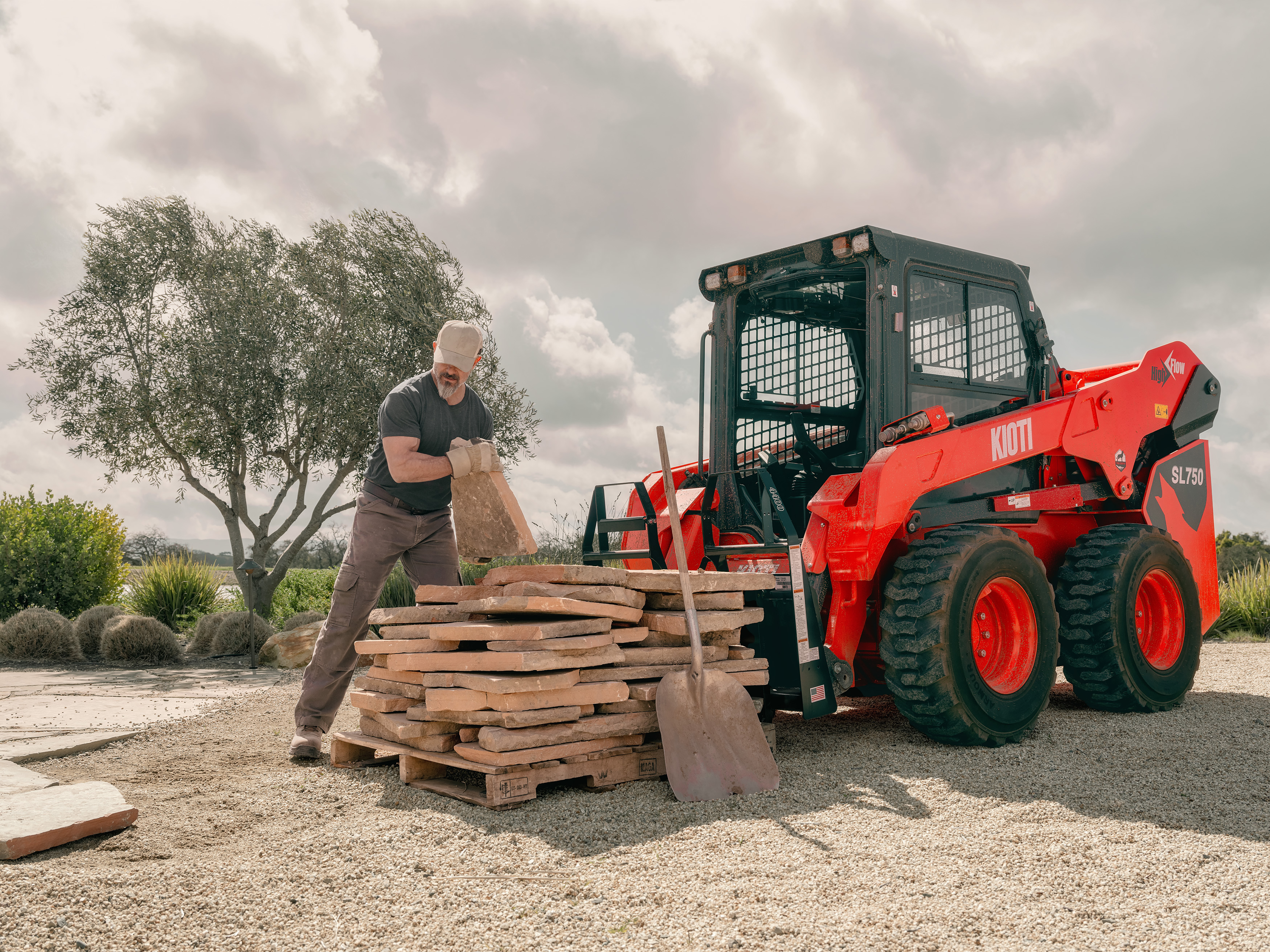 Compact Track Loaders & Skid Steers with exceptional lift heights.